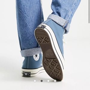 Converse | Shoes | Converse Chuck 7 Hi Sneaker In Deep Waters Blue ...